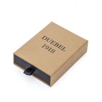 China Samll Drawer Custom Printed Gift Boxes With Brown Rigid Paperboard Material for sale