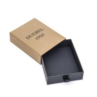 China Samll Drawer Custom Printed Gift Boxes With Brown Rigid Paperboard Material for sale