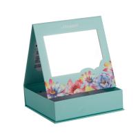 China Colorful Small Rigid Magnetic Gift Box , Decorative Gift Boxes With Mirror Insert for sale