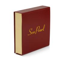 China Custom Logo Flip Top Gift Boxes With Magnetic Catch , Jewelry Packaging Box for sale