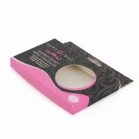 China Colorful Custom Printed Bra Packaging Box With Die Cutting Window for sale