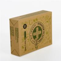 China Kraft Paper Pharmaceutical Packaging Box Eco Friendly Custom Design for sale