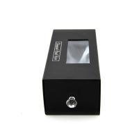 China Paperboard Hair Extensions Packaging Box With Satin Line / PVC Window for sale