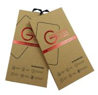 China Kraft Paper Custom Printed Packaging Box For Mobile Phone Film Packaging for sale