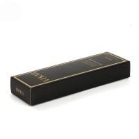 China Black Color Paper Cosmetic Packaging Box For Skincare Product Full Color Printing for sale
