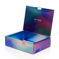 China Colorful Printed Cosmetic Paper Box , Custom Logo Skin Care Packaging Box for sale