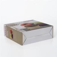 China Corrugated Cardboard Boxes With Plastic Handle For U Shaped Neck Pillow Packing Box for sale