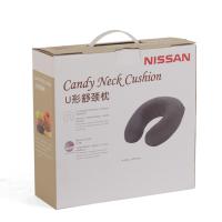 China Baby Sling Packaging Cardboard Corrugated Box With Plastic Handle Full Color Printing for sale