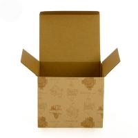 China Brown Double Wall Cardboard Boxes For Shipping , Corrugated Cardboard Boxes for sale