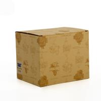 China Brown Double Wall Cardboard Boxes For Shipping , Corrugated Cardboard Boxes for sale