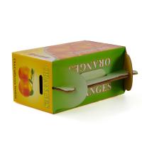 China Die Cut Corrugated Cardboard Fruit Packing Boxes , recycled Fruit Shipping Boxes for sale