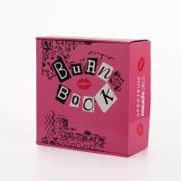 China Pink Recycled Makeup Subscription Boxes , Custom Cosmetic Packaging Boxes for sale