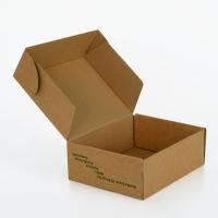 China Brown Corrugated Printed Mailer Boxes / Cardboard Shipping Boxes Custom Sizes for sale