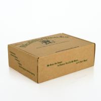 China Brown Corrugated Printed Mailer Boxes / Cardboard Shipping Boxes Custom Sizes for sale