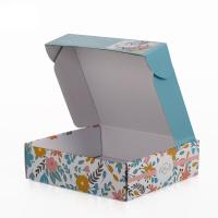 China Corrugated Cardboard Printed Mailer Boxes Foldable For Baby Products Packing for sale