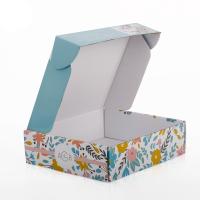 China Corrugated Cardboard Printed Mailer Boxes Foldable For Baby Products Packing for sale