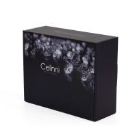 China Tuck Top Cardboard Printed Mailer Boxes , Black Cardboard Gift Boxes for sale
