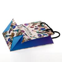 China Fashionable Full Color Printed Paper Bags For Cosmetic Products Packaging for sale