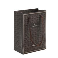China Small Recycled Printed Paper Bags , Custom Size Paper Gift Bags With Logo for sale