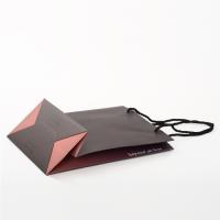 China Luxury Personalised Shopping Bags , Colored Paper Bags With Handles for sale