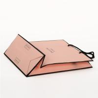 China Folding Printed Paper Shopping Bags / Custom Paper Gift Bags Full Color Printing for sale