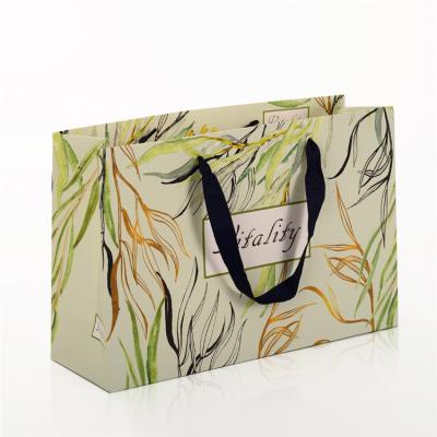 China Promotion Use Printed Paper Bags With Personalization Logo OEM Service for sale