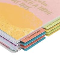 China Custom Design Notebooks With Colored Tab For Agenda Organizer Planner for sale