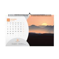 China Monthly Print On Demand Wall Calendar Customized Size For Advertising for sale