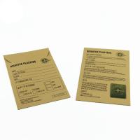 China Custom Printed Brown Kraft Paper Envelope With Own Logo Eco Friendly for sale