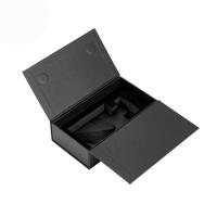 China Special Paper Luxury Cosmetic Packaging Box With Double Magnetic Flip Lid for sale
