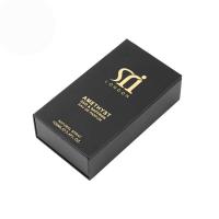 China Special Paper Luxury Cosmetic Packaging Box With Double Magnetic Flip Lid for sale