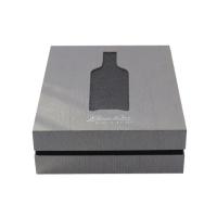 China Two Piece Printed Red Wine Gift Boxes , Wine Bottle Packaging Box With Logo for sale