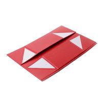 China Varnishing Red Magnetic Cardboard Gift Boxes / Magnetic Box Packaging for sale