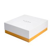 China White Perfume Foldable Rigid Paper Gift Box For Jewellery CMYK Printing for sale
