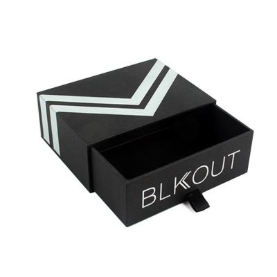 China Handmade Matte Lamination 1500gsm Drawer Cardboard Box for sale