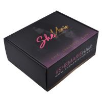 China Custom Logo Corrugated Beauty Subscription Box For Hair Extensions Packaging​ for sale