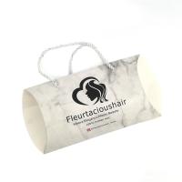 China Custom Weave Wig Packing Pillow Box For Hair Extension Packaging for sale