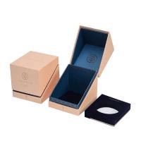 China Custom Luxury Pink Rigid Paper Candle Packaging Boxes With Insert for sale