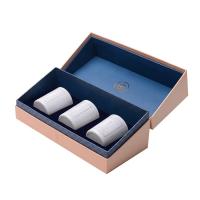 China Custom Luxury Pink Rigid Paper Candle Packaging Boxes With Insert for sale