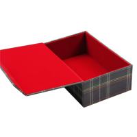 China Custom Luxury Scarf Gift Box Packaging / Silk Scarf Box With Magnetic for sale