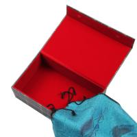 China Custom Luxury Scarf Gift Box Packaging / Silk Scarf Box With Magnetic for sale