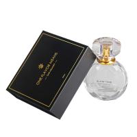 China Custom Black Magnetic Closure Packaging Box For Perfume Packing for sale