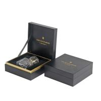China Custom Luxury Paper Gift Box For Perfume With Gold Stamping Logo for sale