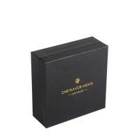 China Custom Luxury Paper Gift Box For Perfume With Gold Stamping Logo for sale