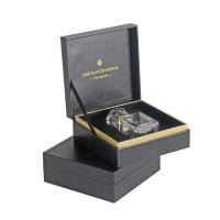 China Custom Luxury Paper Gift Box For Perfume With Gold Stamping Logo for sale