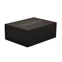 China Custom Logo Printing Matt Black Cardboard Swimwear Packaging Box for sale