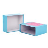 China Custom Made Printing Cardboard Paper Large Sliding Pull Out Shoe Boxes for sale