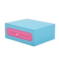 China Custom Made Printing Cardboard Paper Large Sliding Pull Out Shoe Boxes for sale