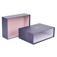 China Custom Logo Printed Paper Gift Packaging Sliding Drawer Box For Clothing/Jewelry/Cosmetic for sale