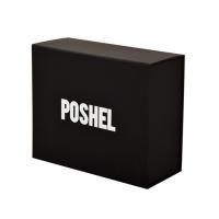 China Custom Black Printed Rigid Magnet Cardboard Baseball Hat Packaging Box for sale